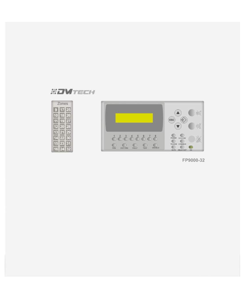 Conventional Fire Panels FP9000-16/24/32 - DMTech Ltd. - Fire Alarm ...