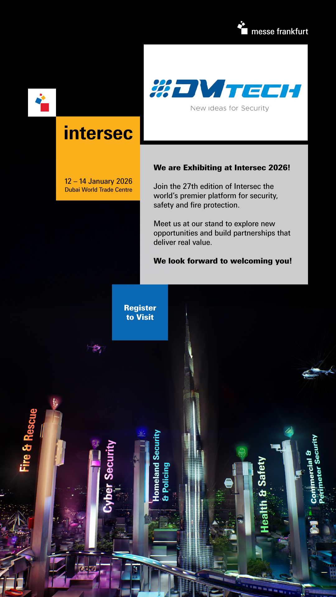 DMTech at the world’s premier security and fire protection platform ...